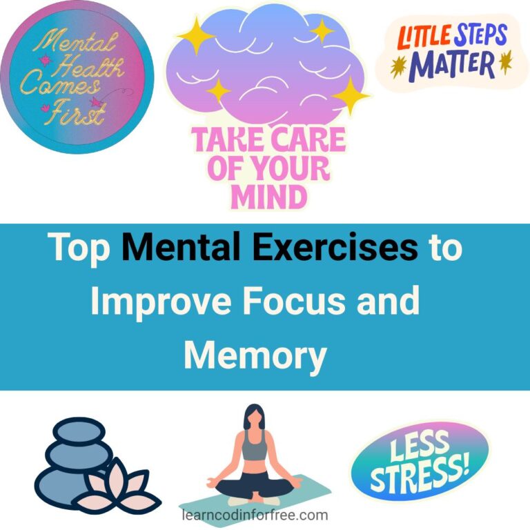 Top Mental Exercises to Improve Focus and Memory - learncodingforfree.com